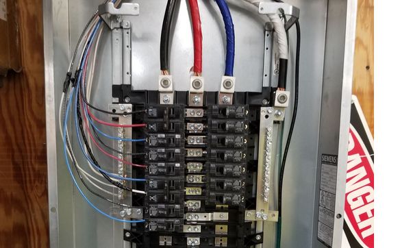 New 200 amp 3 phase commercial panel board. by New Age Electrical in ...