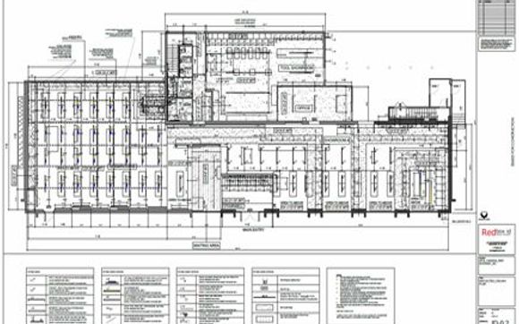 Construction Set of Drawings by Red Box ID | Commercial Interior Design ...