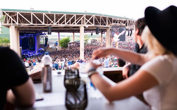 VIP Lawn Overlook Deck by Live Nation VIP Seating INDY in Noblesville ...