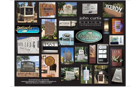 Various Signage by John Curtis Design in Centennial, CO - Alignable
