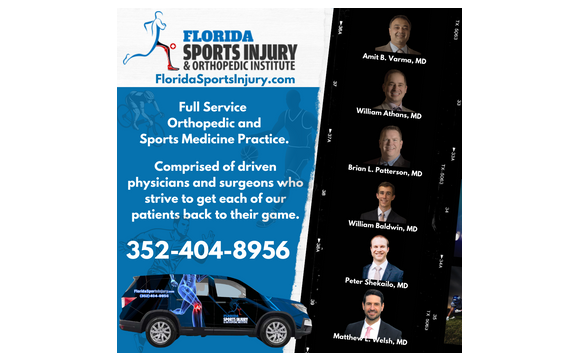 We are here for all your orthopedic needs. by Florida Sports Injury ...