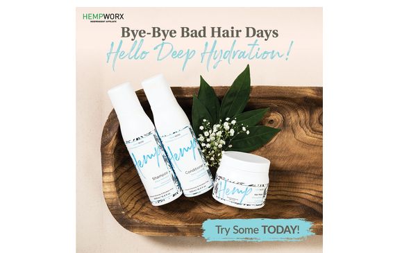 Hemp Shampoo and Conditioner by Hempworx CBD and Hemp Products in ...