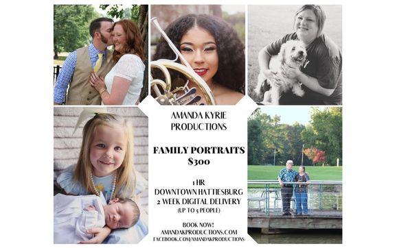 Family Portraits by Amanda Kyrie Productions, LLC in Hattiesburg, MS ...