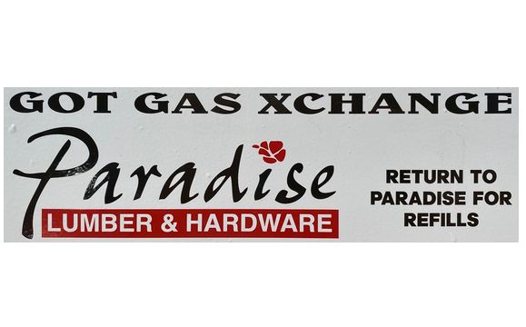 Propane Filling Station by Paradise Lumber & Hardware in St John, VI ...