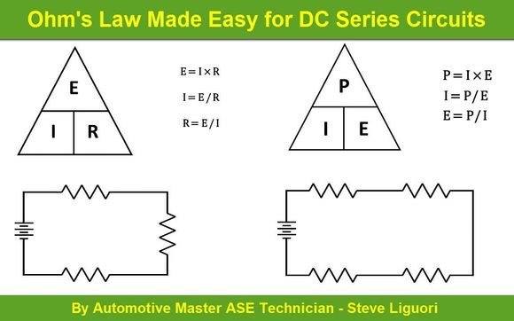 Ohm's Law Made Easy for Series Circuits by AutoElectricalEdu.com in ...