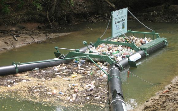 Floating Litter traps, and litter capture devices by Stormwater Systems ...