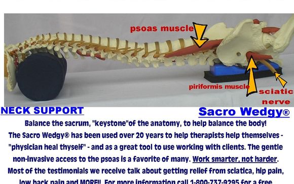 Sacro Wedgy - great for after PT self care by Sacro Wedgy in Mobile, AL ...