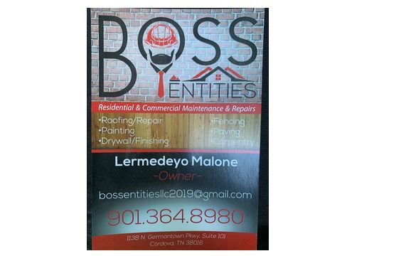 Boss Entities Construction LLC. by Boss Entities LLC in Memphis, TN ...