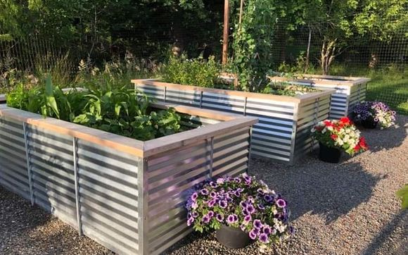 Custom Raised Beds by Cultivating Kindness Landscape & Design in ...