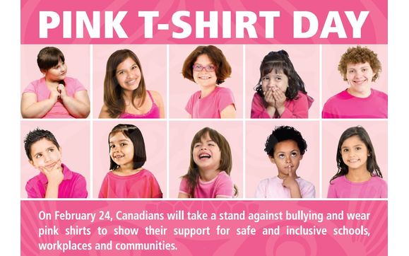 Pink Shirt Day- 24th February 2021 by Staples Print & Marketing ... Pink Shirt Day- 24th February 2021 by Staples Print & Marketing ...