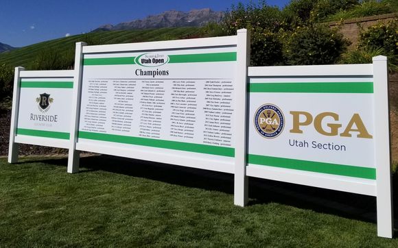Custom PGA Style Signage by Magnolia Golf Group in Nashville, TN ...