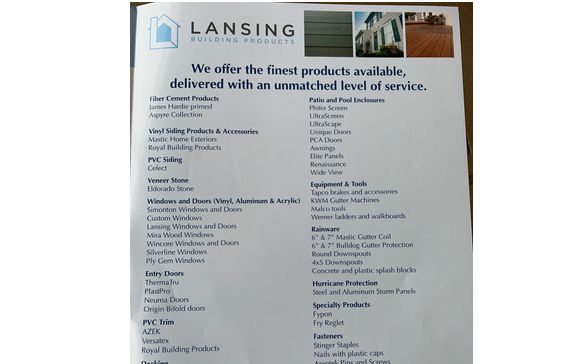 Exterior Building Products by Lansing Building Products in Orlando, FL ...