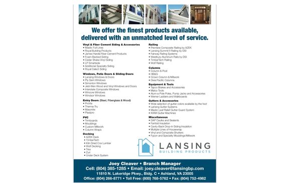 Building Materials by Lansing Building Products in Charlotte, NC - Alignable
