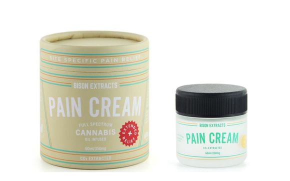 Extended Relief Full Spectrum Cannabis Oil Infused Pain Cream by Bison ...