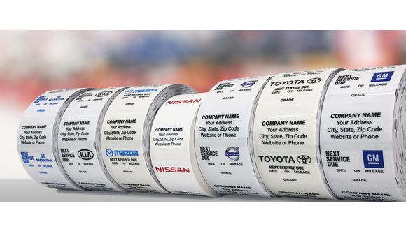 Godex RT200i Oil Change Sticker Printer Kit by Oilabel.com in Broken ...