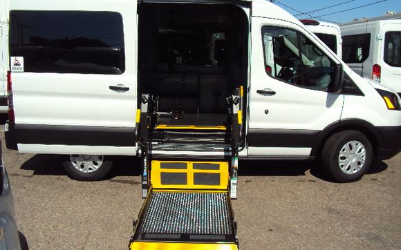 Ford Transit Wheelchair and Gurney Van by Sunset Vans - Wheelchair ...