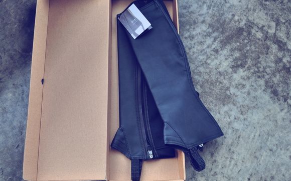 Half chaps and full chaps made to fit like a second skin in only 2-3 ...