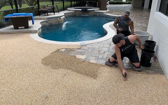 Old, cracked concrete or tile? No problem! Rubaroc goes straight over ...