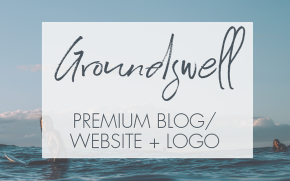 Groundswell Premium Website/Logo by Salt Inspired Design in West ...