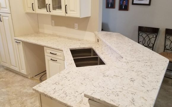 Pompeii Quarts by Trident Cabinets & Countertops in Jacksonville, FL ...