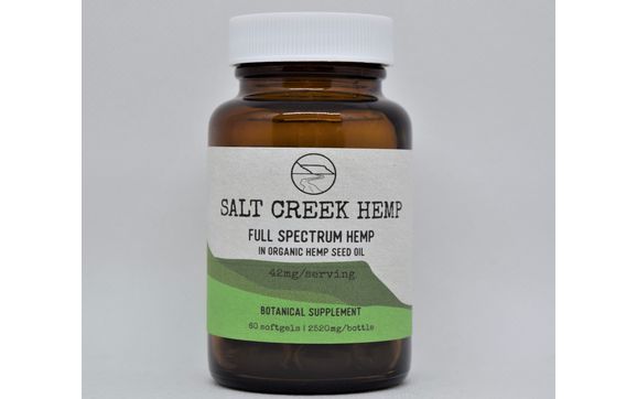 25mg Full Spectrum Capsules, 60 count by Salt Creek Hemp in Collbran ...