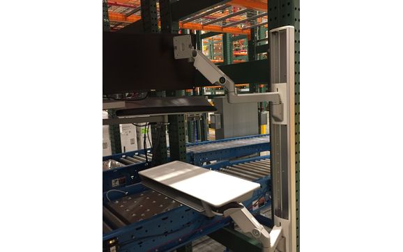 Warehouse rack-mounted workstation by Bob Ikola - Los Angeles Material ...