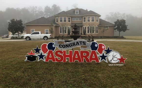 Graduation Greeting rentals starting at $75 by Sign Gypsies of Hammond ...