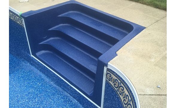 Repair and chemical resurfacing of fibreglass/thermoplastic in-ground ...