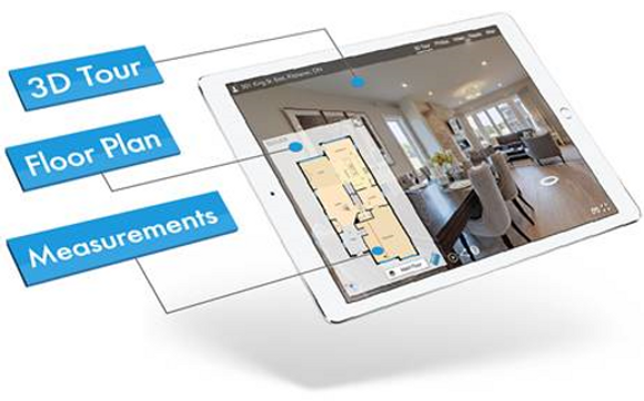 'Floor Plans & 3D Virtual Tour Only' Package by LooOK INside iGuide in ...