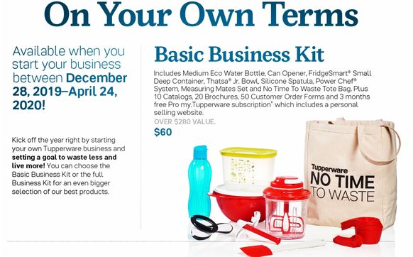 Kitchen Starter Kit! by Tupperware w/Rachelle in Shaker Heights, OH ...