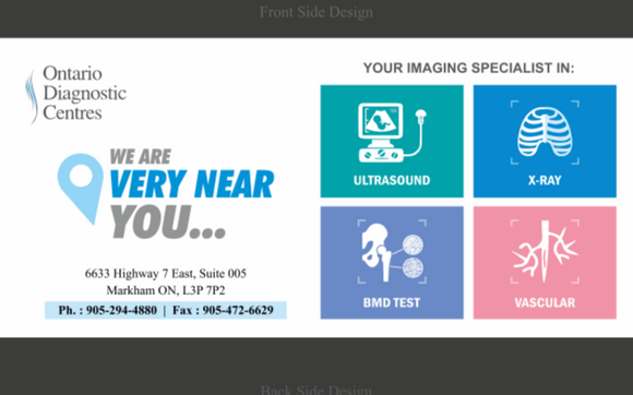 Imaging Center by Ontario Diagnostic Center ODC Markham Ashgrove ...