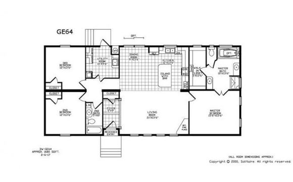 Ge-64 3 bedroom 2 bath by Solitaire Home of Amarillo in Amarillo, TX ...