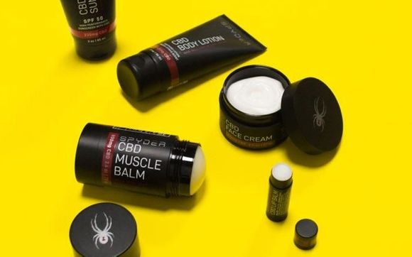 Spyder CBD lotions, sunscreen, and muscle balm by CBD Universe in ...