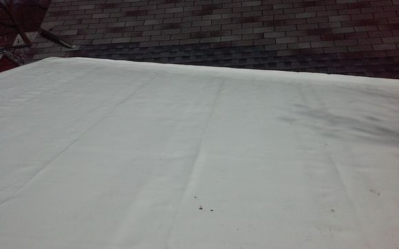 Flexion XL membrane pvc white membrane system by Fisher roof Solutions ...