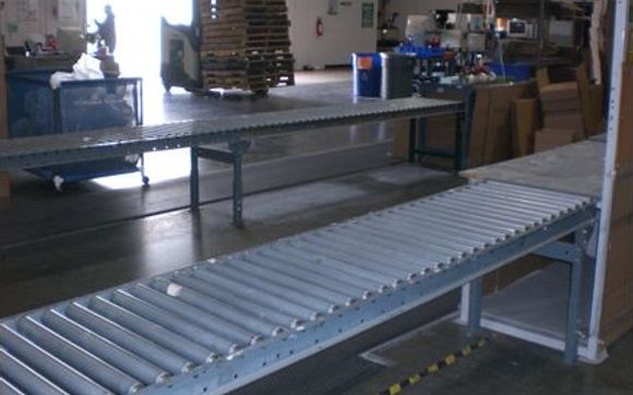 Gravity Roller Conveyor Systems by Conveyor & Storage Solutions, Inc in ...