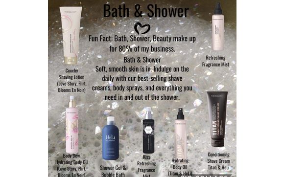 Bath and shower collection by Pure Romance by Heather Mace in Hospers ...