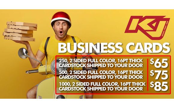 Business Card Printing Services by Kevin Johnston Design and Print in ...