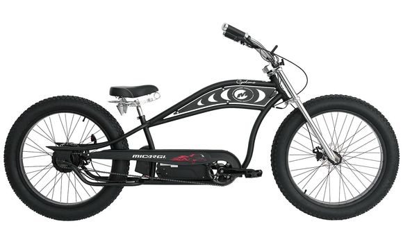 26" Micargi Cyclone Cruiser Electric Bicycle 500w by All Around E-Bikes ...