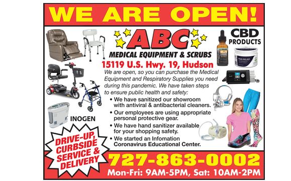 Medical and Respiratory Equipment & Supplies by ABC Medical, Oxygen ...