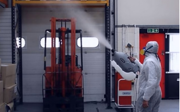 Electrostatic Fogging Disinfectant Clean by KLĒN Space in New York, NY ...