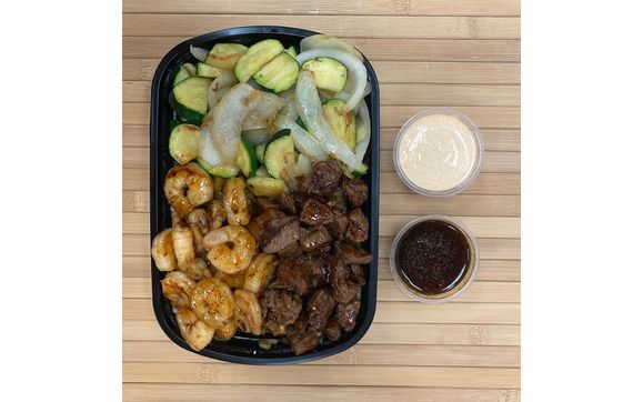 Individual Hibachi Entrees by Chow Time Food Hall in Raleigh, NC ...