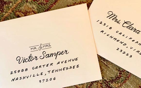 Hand-lettered calligraphy by honeygirl flowers & more in West Chester ...