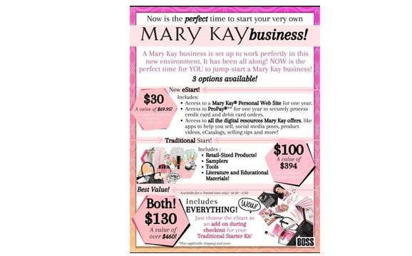 Start your Mary Kay business NOW! $30 by Mary Kay Independent Beauty ...