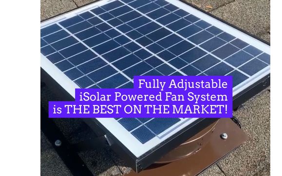 iSolar Solutions Modular Solar Attic Fan System by Solar Smart Vents in ...