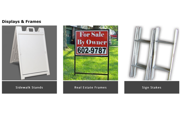 Displays & Frames by Glantz sign supplies in National City, CA - Alignable