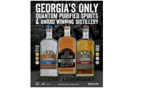 LEGENDS™ Vodka, 87 Bourbon & 100 Bourbon by Spirits of the USA in ...