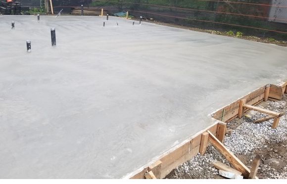 Rised Poured Concrete slab by Live-Construction.Corp in Greenwood Lake ...