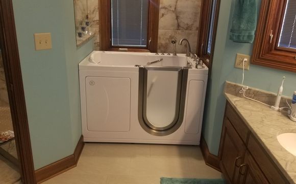 Installation of ramps and walk in tubs by Indiana Walk in Tubs in ...