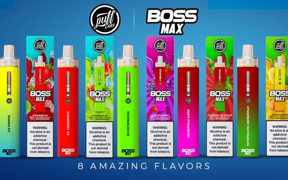 BOSS Max - 3500 puff rechargeable disposable device. by The PUFF Brands ...