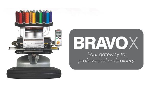 New Melco Bravo Embroidery Machine- Bravo X by Machine Trader Plus in ...